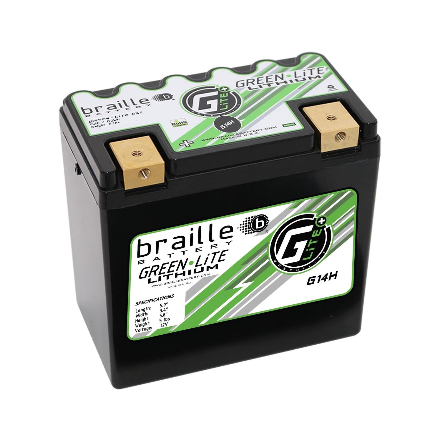 Green-Lite Lithium — Shop Braille New